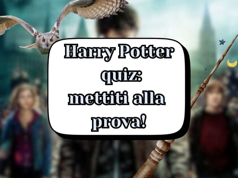 Quiz di Harry Potter, quanto ne sai sul mondo magico del maghetto più ...
